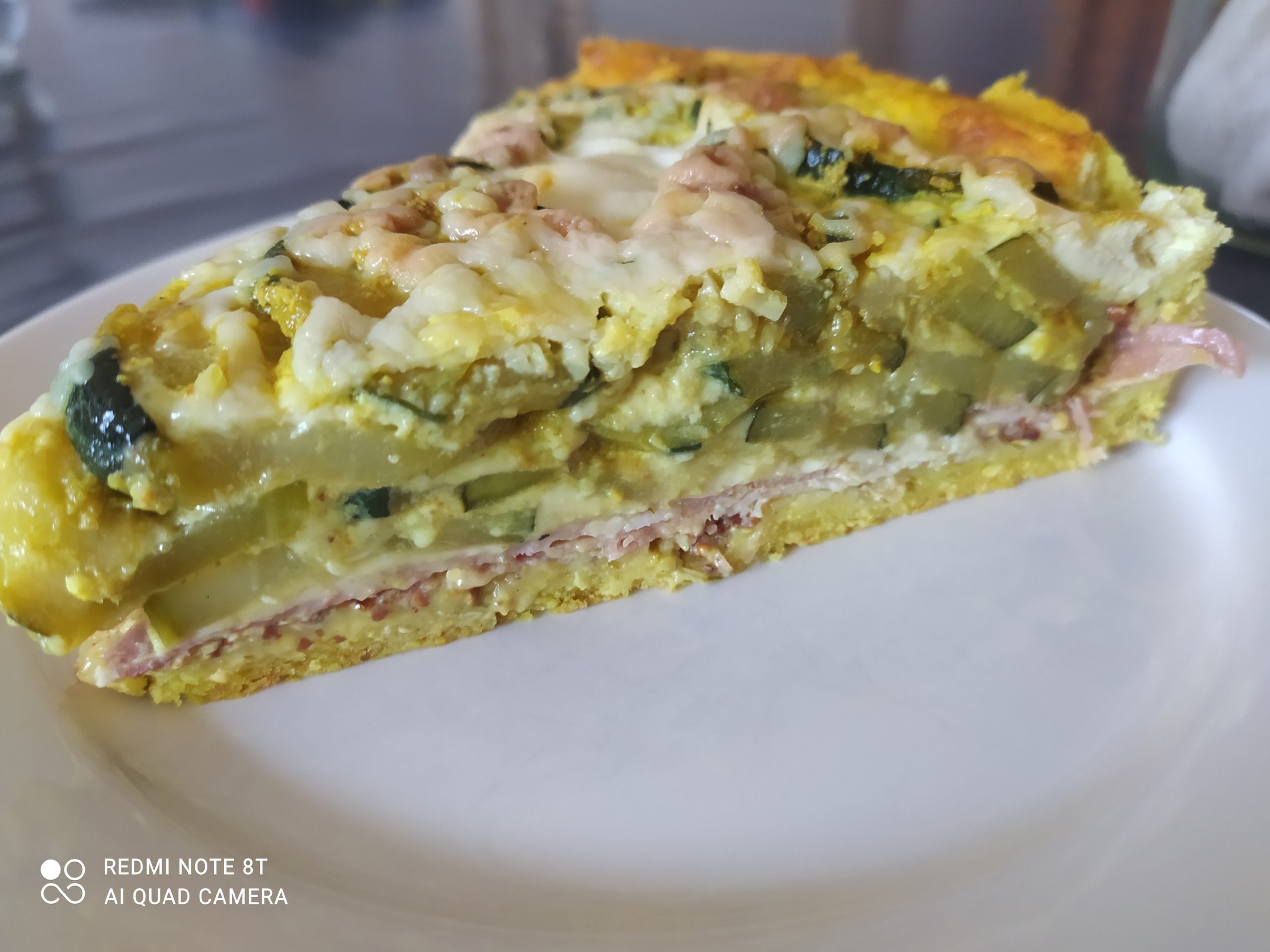 QUICHE COURGETTE CHEVRE JAMBON - Stéphanie TURPEAU